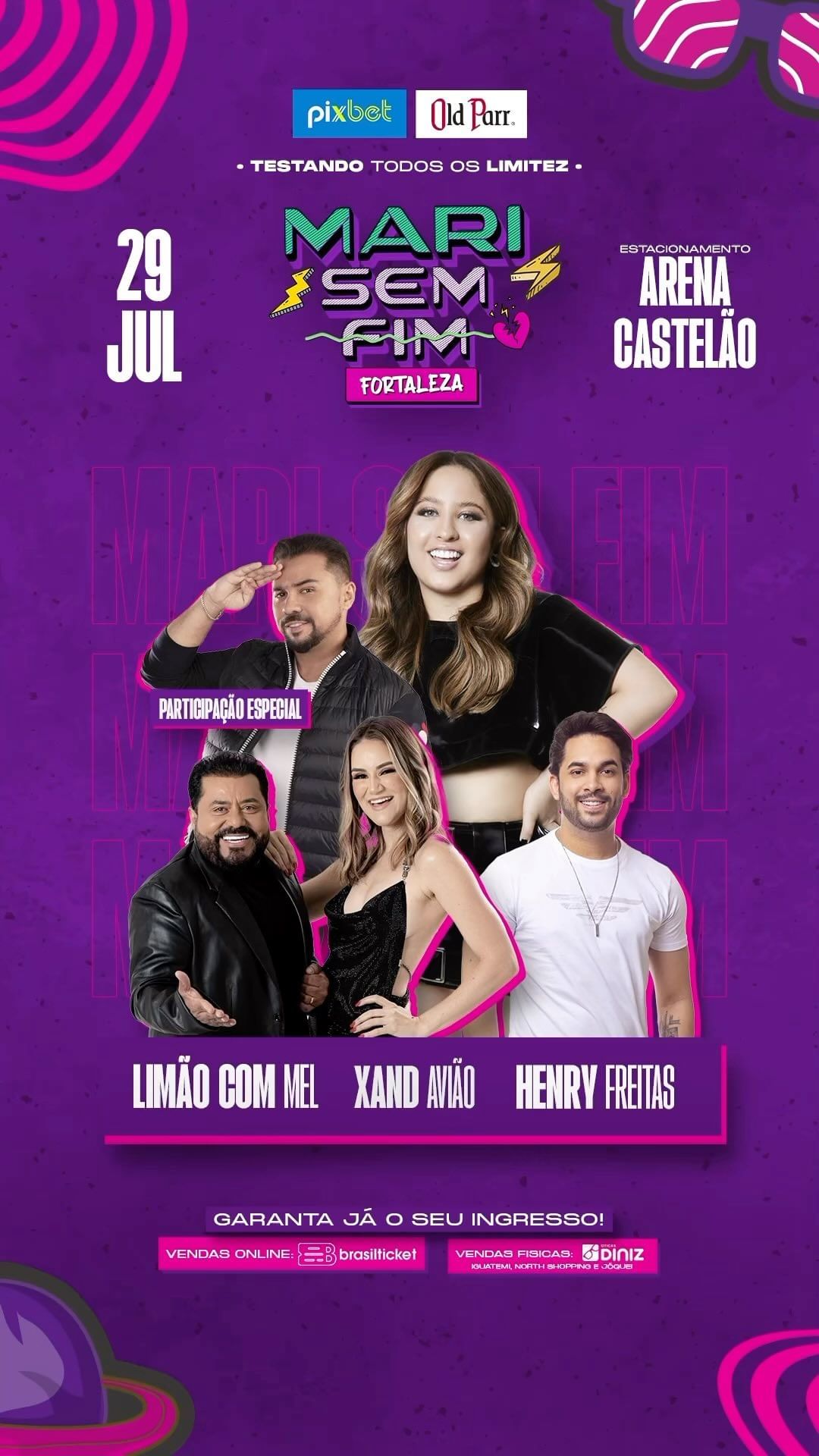 “Mari Sem Fim” acontece neste sábado (29) em Fortaleza. Saiba tudo ...